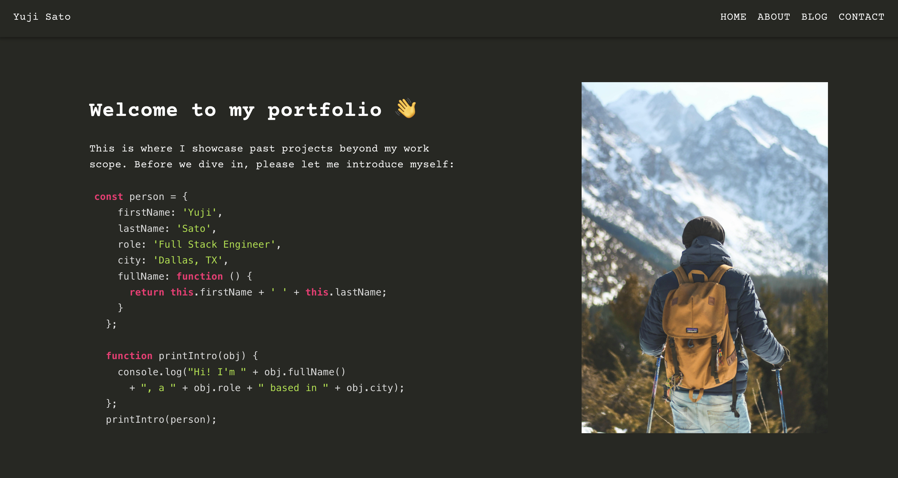 GitHub - yujisatojr/react-portfolio-template: React powered portfolio ...